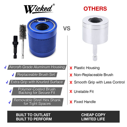 Wicked Copper Pipe Cleaner 1" – Wicked Tools USA